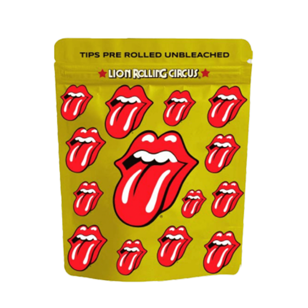LION TIPS PRE ROLLED 55u ZIP ROLLING STONES - CandyClub SRL